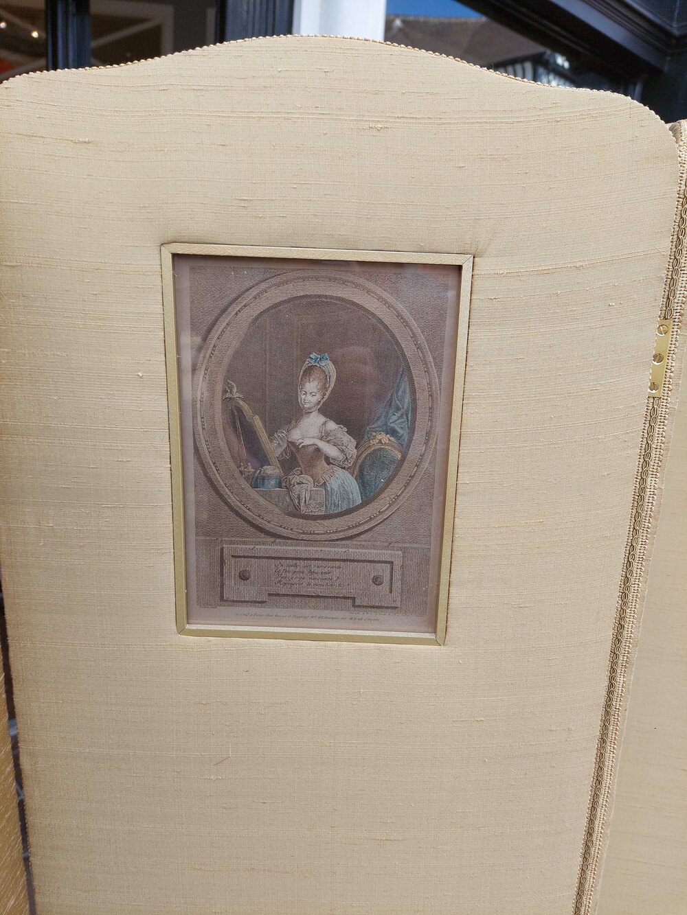 Late 19thC French Room Divider Screen as033a3768 / 4876 - Antiques Atlas