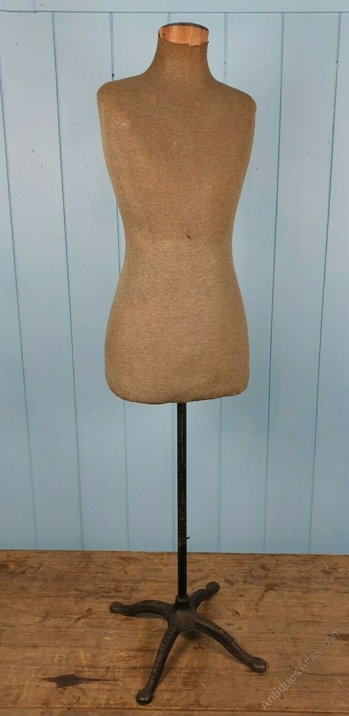 Antiques Atlas - MANNEQUIN 1920s HALL BORCHERT TAILORS DUMMY