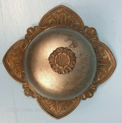 Antiques Atlas - Shop Bell Art Nouveau Victorian Brass Desk Bell