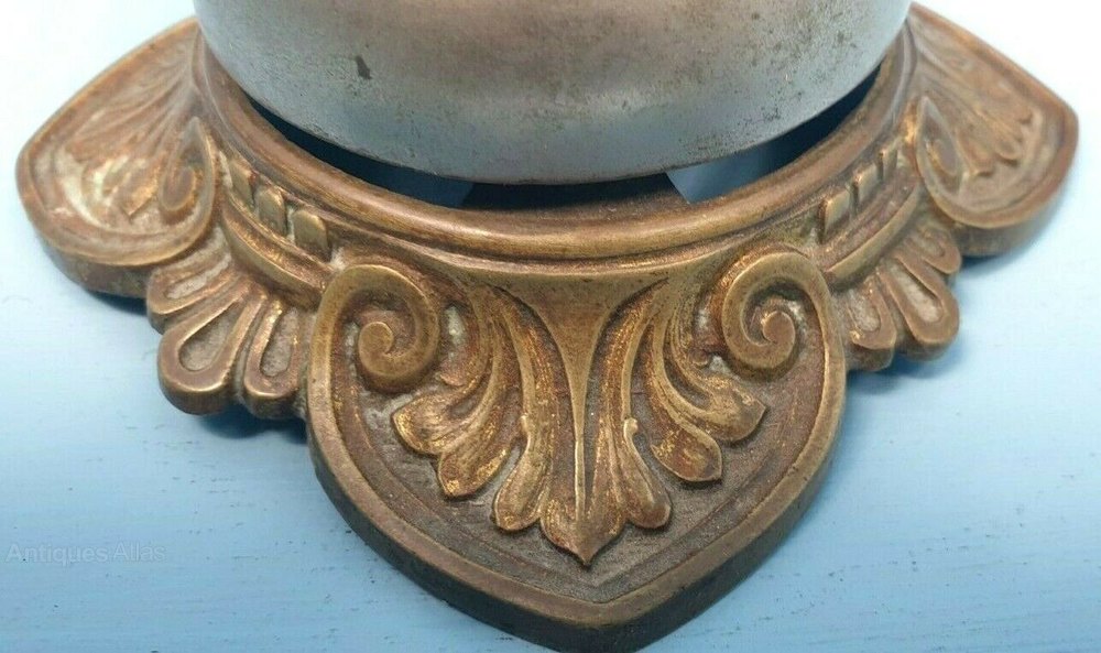 Antiques Atlas - Shop Bell Art Nouveau Victorian Brass Desk Bell