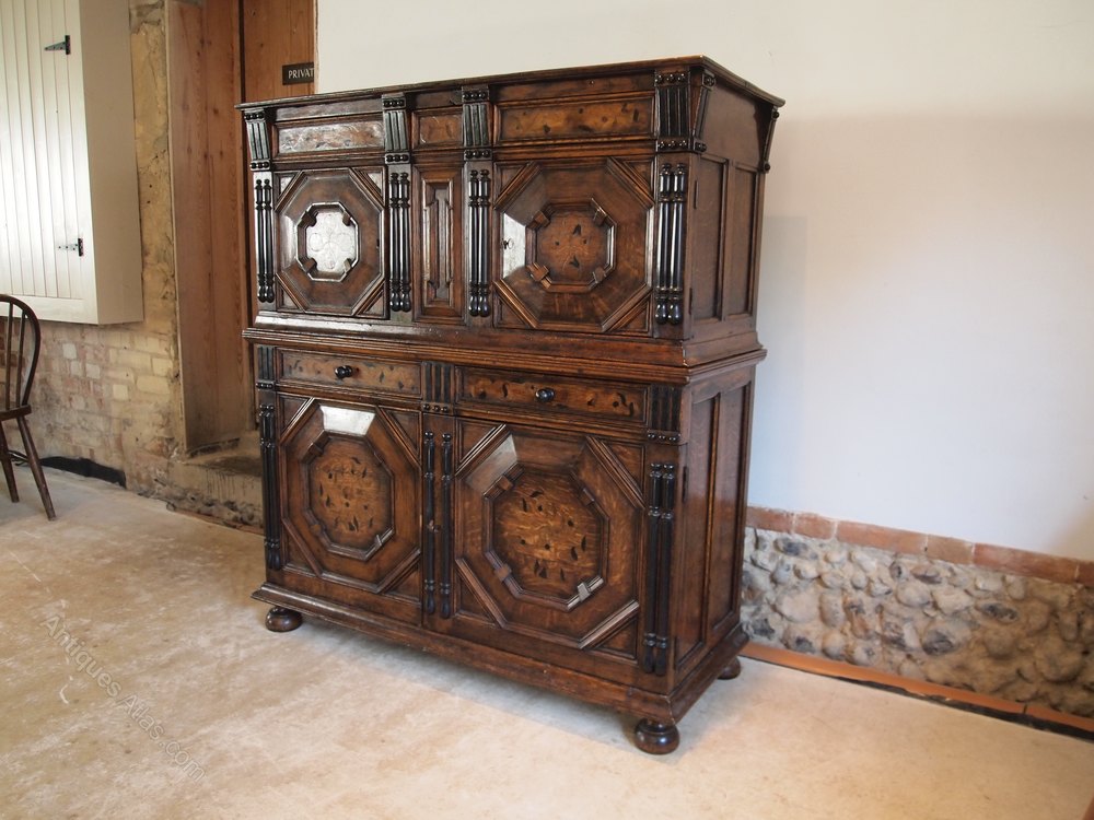 Cupboard Pantry Dresser Press Outstanding 17th C as274a590 - Antiques Atlas