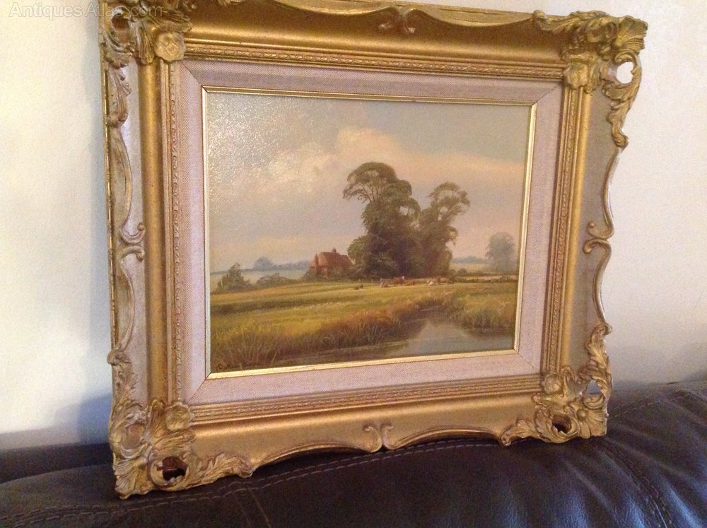Antiques Atlas - Christopher Osborne Landscape Oil Painting
