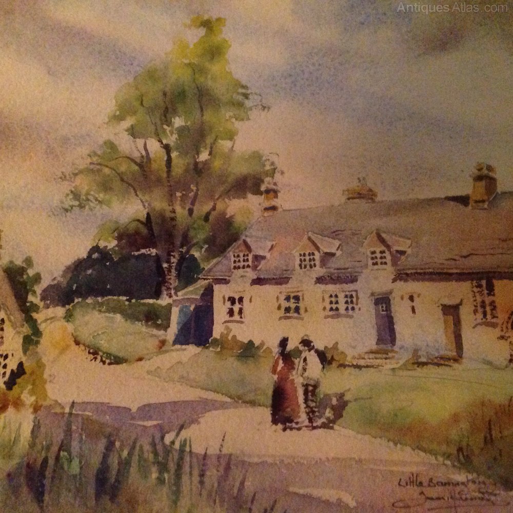 Antiques Atlas - James Merriott Water Colour Painting