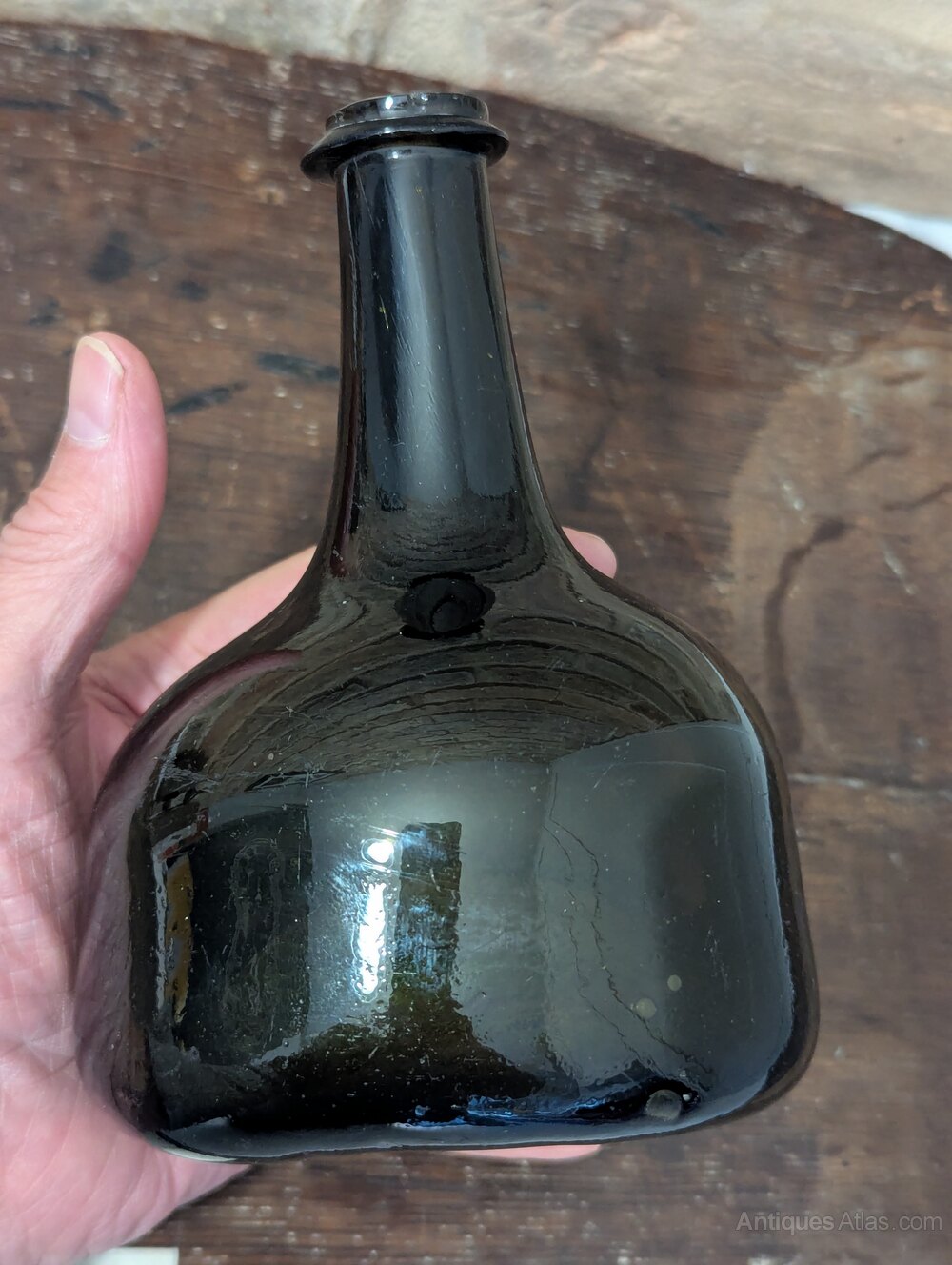 Antiques Atlas - English Mallet Bottle Small Rare Size as1094a188