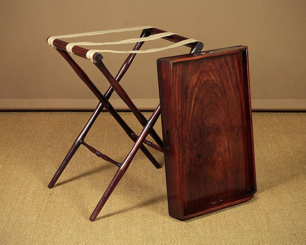 19th.c. Butler’s Tray On Stand C.1860. - Antiques Atlas