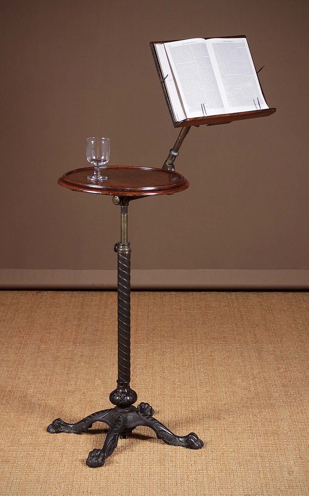 Adjustable Reading Stand Table By Filmer Sons Antiques Atlas Adjustable Reading Stand Table By Filmer Sons Antiques Atlas