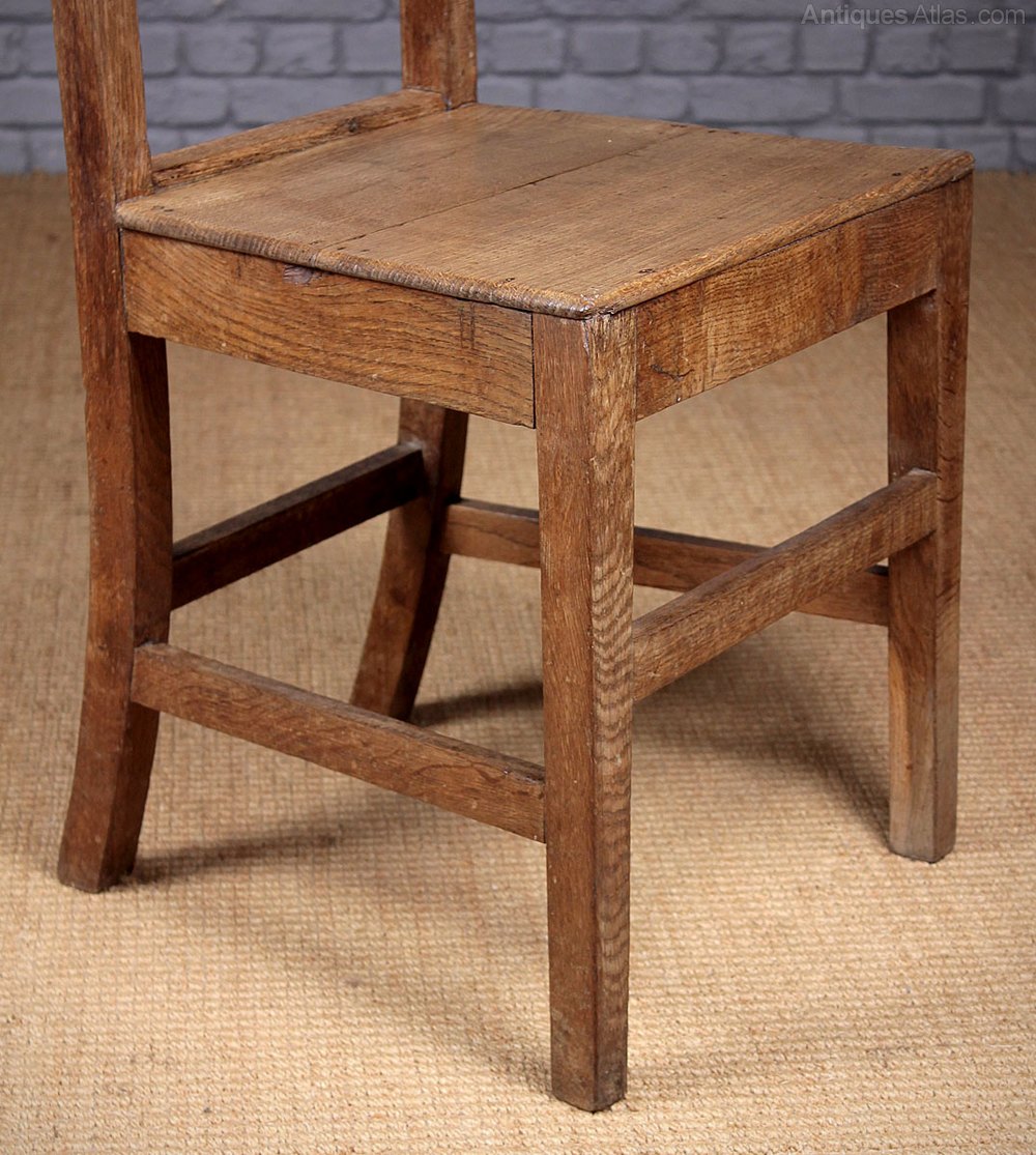 Four Mid 19th.c. Welsh Oak Cottage Dining Chairs ac049a4263 / 29996 ...