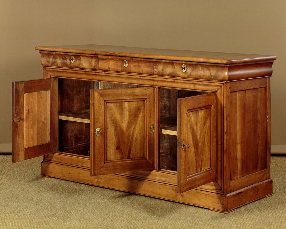 French Cherrywood Enfilade Sideboard C.1840 ac049a11634 / 37285 ...