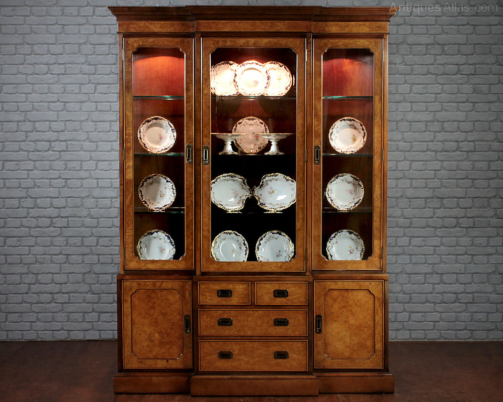 Antiques Atlas - Large Display Cabinet.