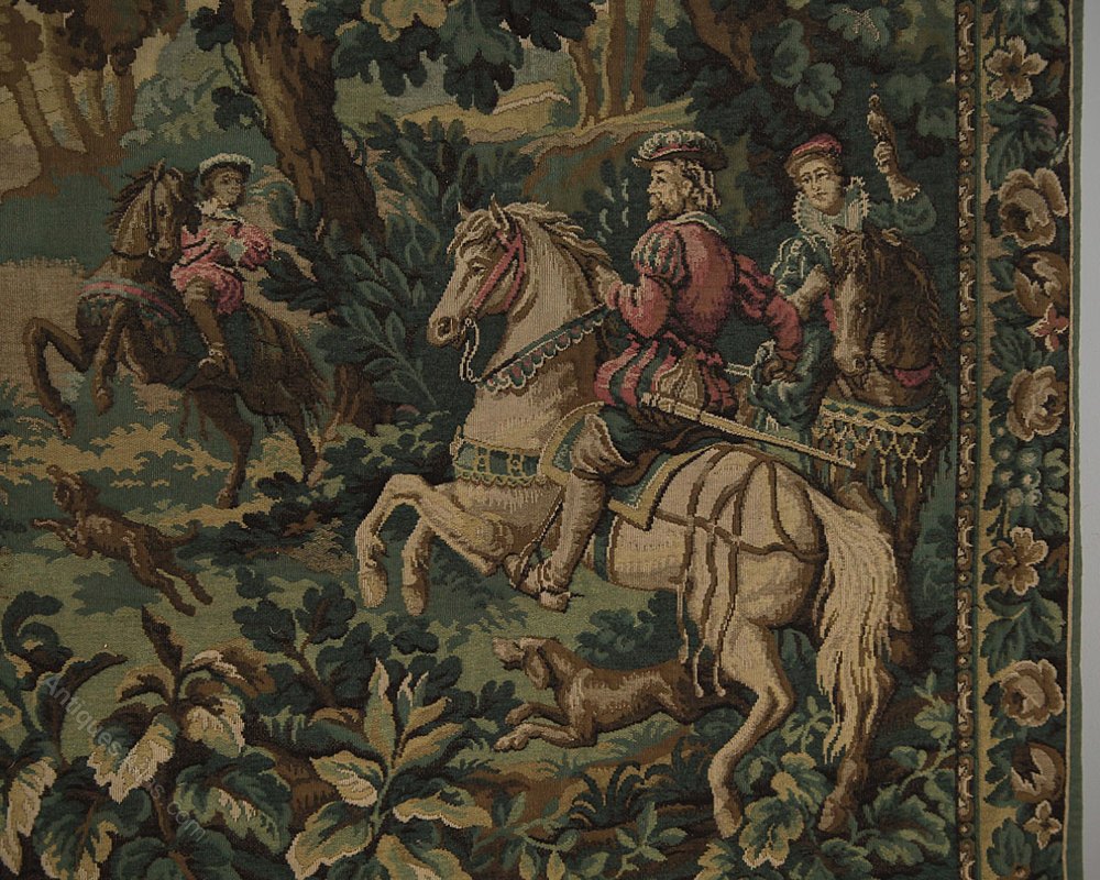 Antiques Atlas - Large Tapestry Wall Hanging