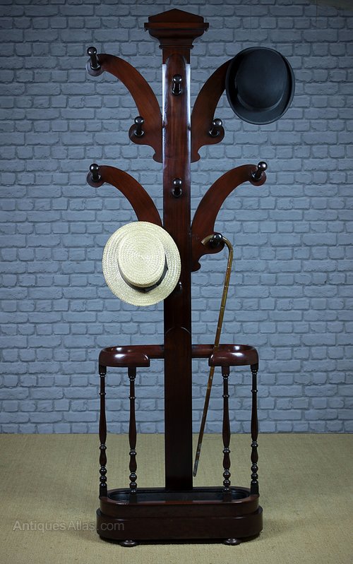 Mahogany Hall Tree C.1830 ac049a3500 / 28795 - Antiques Atlas