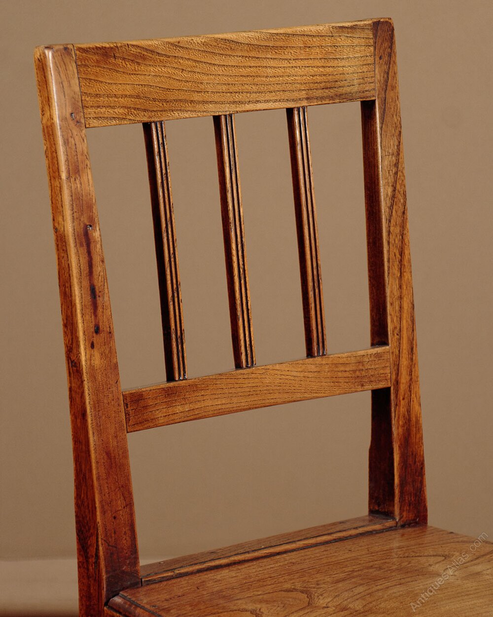 Set Of Four Welsh Elm Cottage Dining Chairs C.1820 - Antiques Atlas