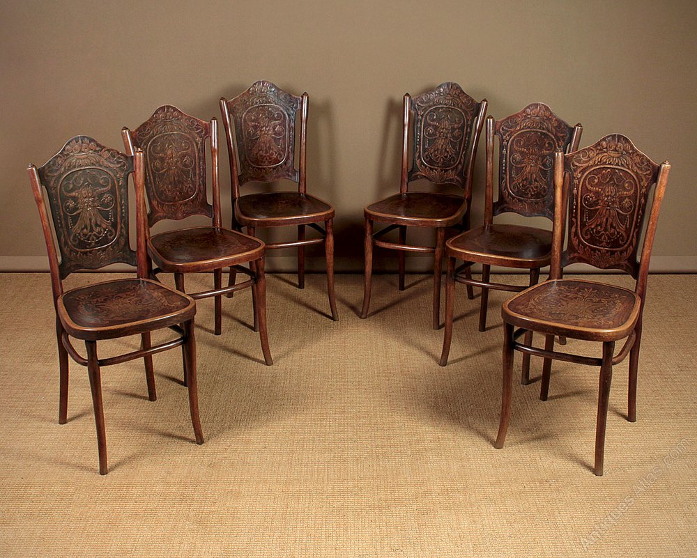 Six Bistro Type Chairs By Jacob & Joseph Kohn. ac049a5491 / 31914 ...
