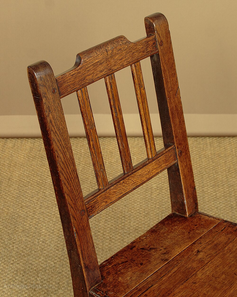 Six Welsh Oak Cottage Dining Chairs C.1840 ac049a10843 / 37786 ...