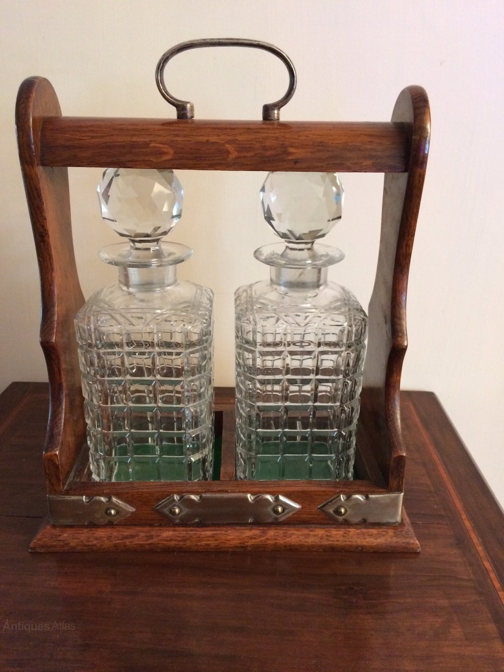 Antiques Atlas - Oak Double Tantalus