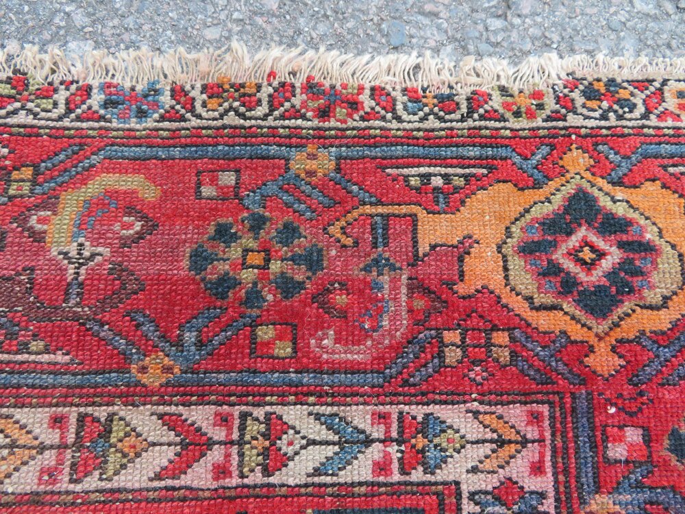 Antiques Atlas - Distressed Antique North West Persian Long Rug ...