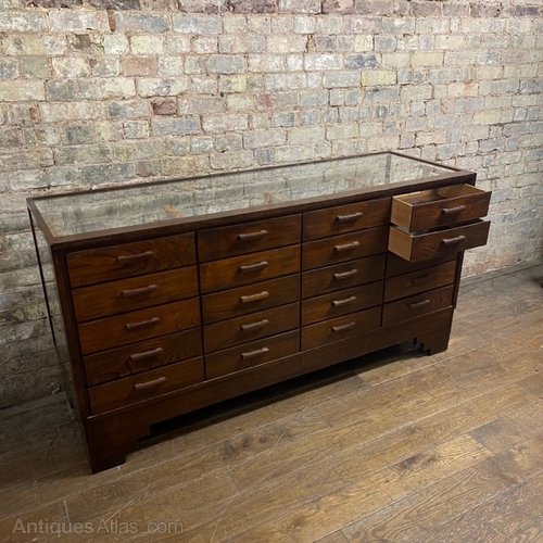 6FT HABERDASHERY COUNTER - Antiques Atlas