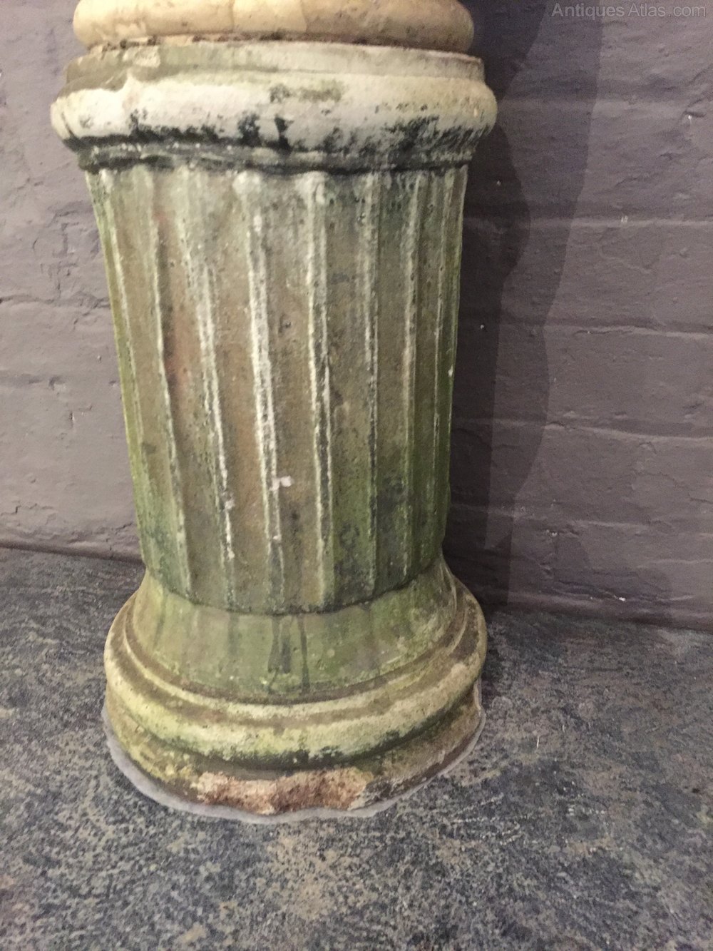 Antiques Atlas - Bust On Plinth