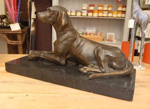 Antiques Atlas - Art Deco Period Weimaraner Sculpture