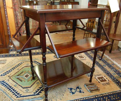 Unusual Edwardian Tea Table - Antiques Atlas