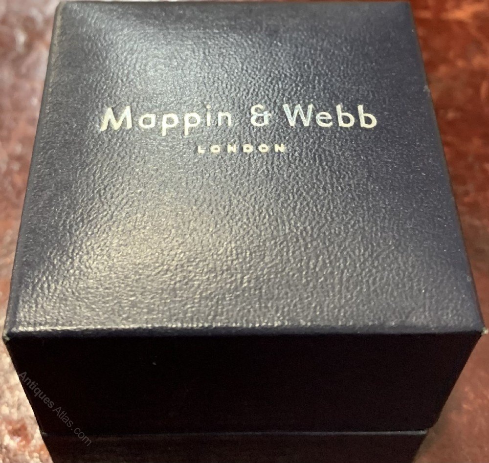 Antiques Atlas - Mappin & Webb Diamond Solitaire 0.25ct Ring as884a945 / 250822b