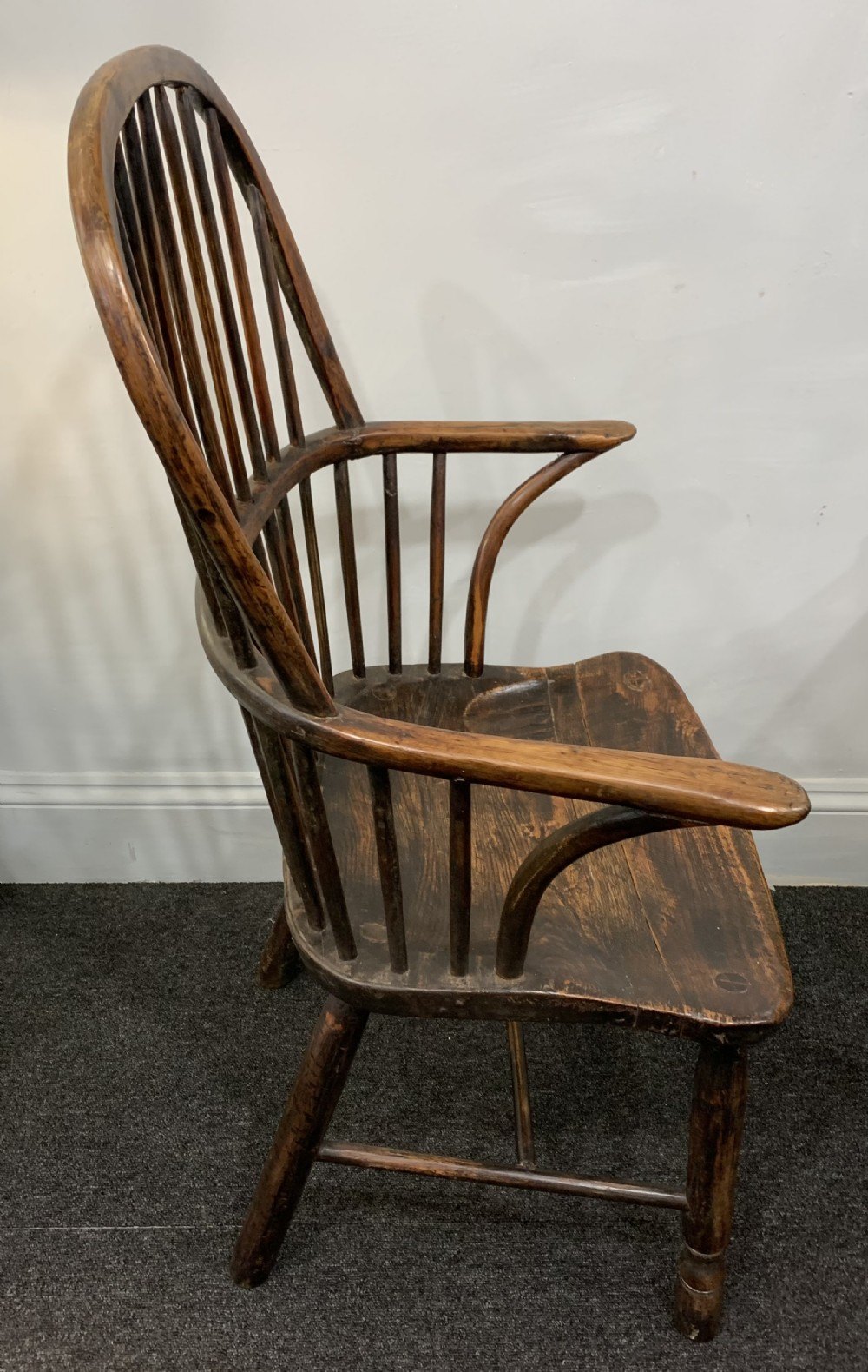 Windsor Elm Chair C1840 as884a877 / 040223 - Antiques Atlas