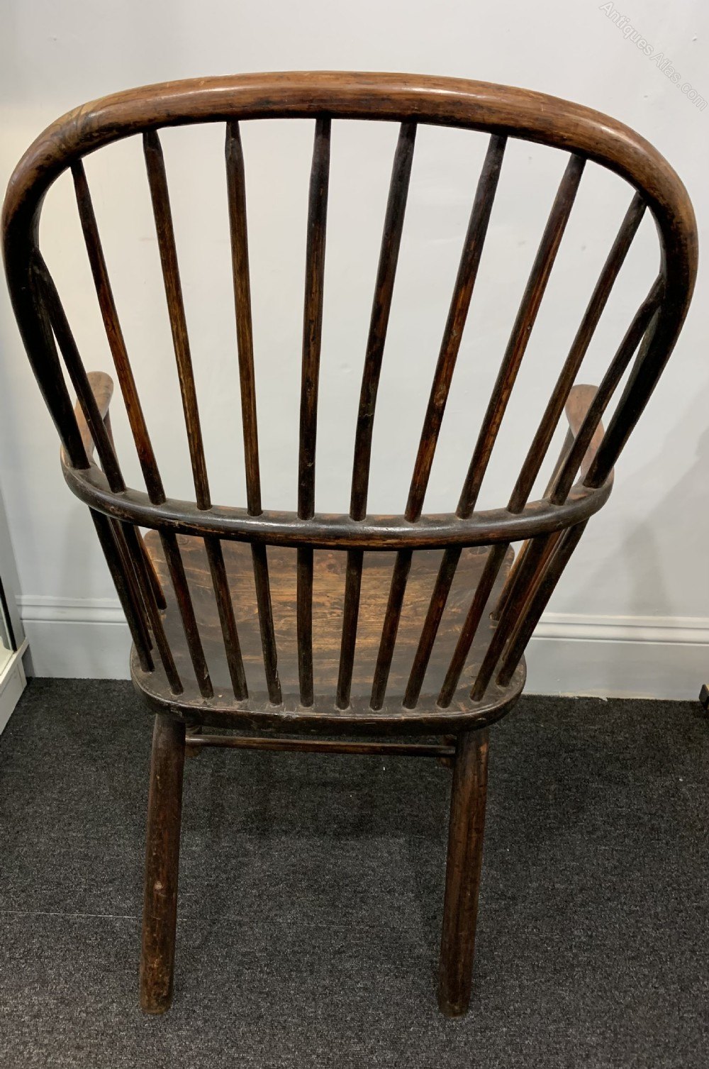 Windsor Elm Chair C1840 as884a877 / 040223 - Antiques Atlas