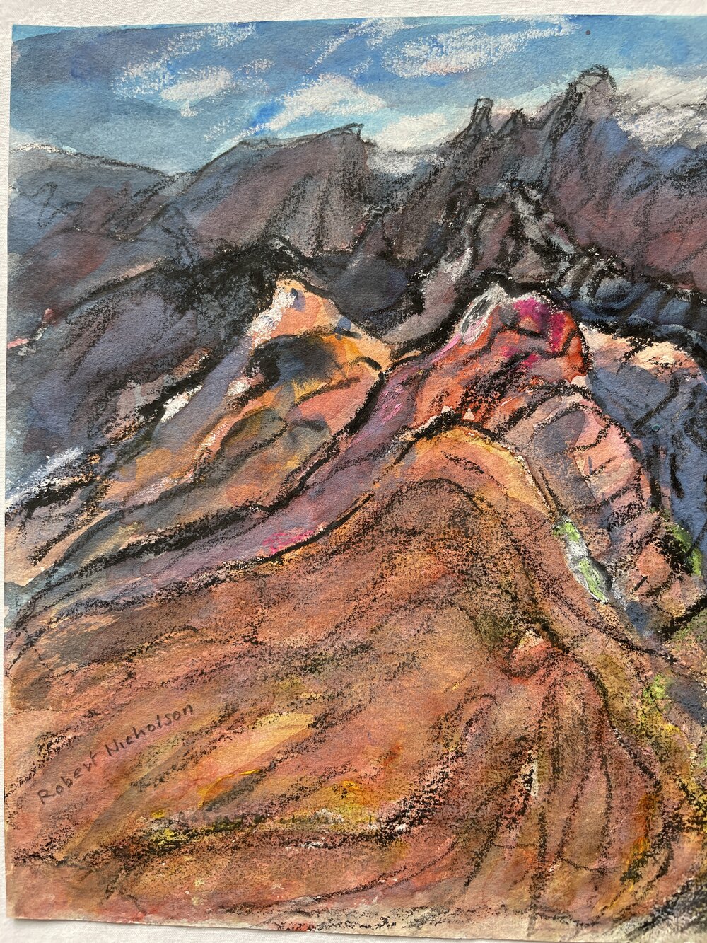 Antiques Atlas - Mixed Media - San Sebastian - R Nicholson - 1991 as422a203