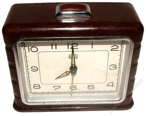 Antiques Atlas - Rare German Bakelite Miniture Alarm Clock