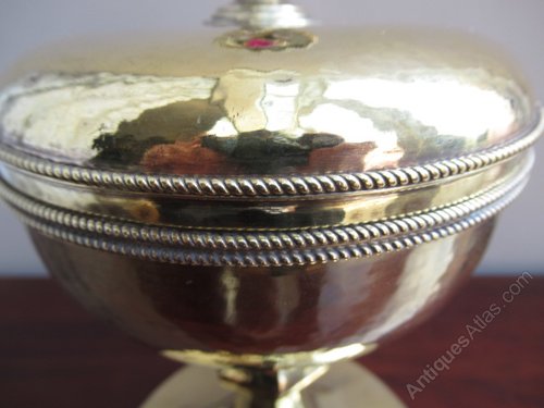 Antiques Atlas - Sterling Silver Gilt Ciborium, Lidded Chalice