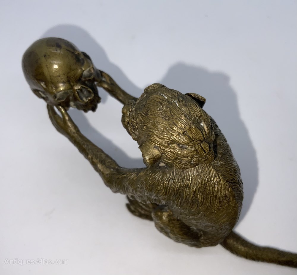 Antiques Atlas - Bronze Monkey