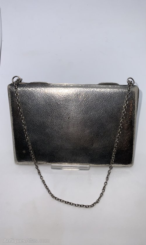 Antiques Atlas - Sampson Mordan Silver Evening Bag