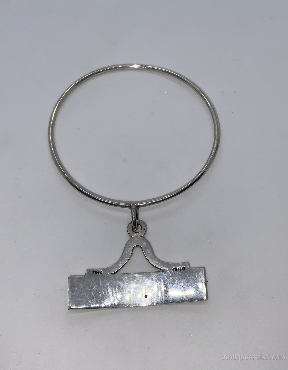 Antiques Atlas - Silver Whisky Label