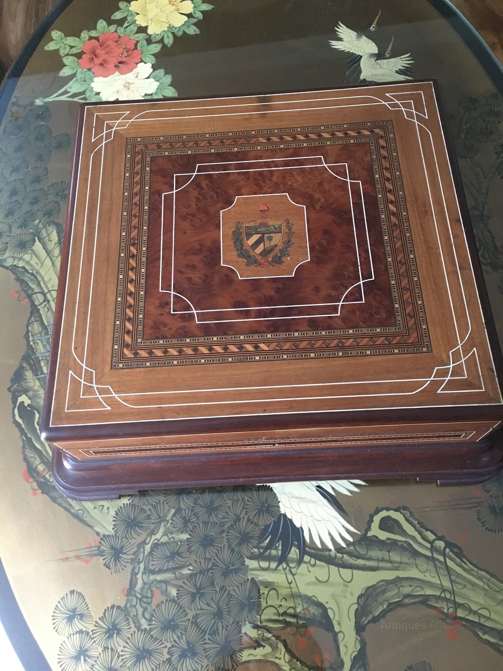 Antiques Atlas - A Good Quality Rare Cigar Box