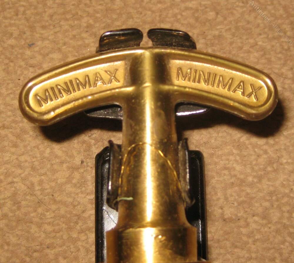 Antiques Atlas - Lovely Early Brass Fire Extinguisher By Minimax ...