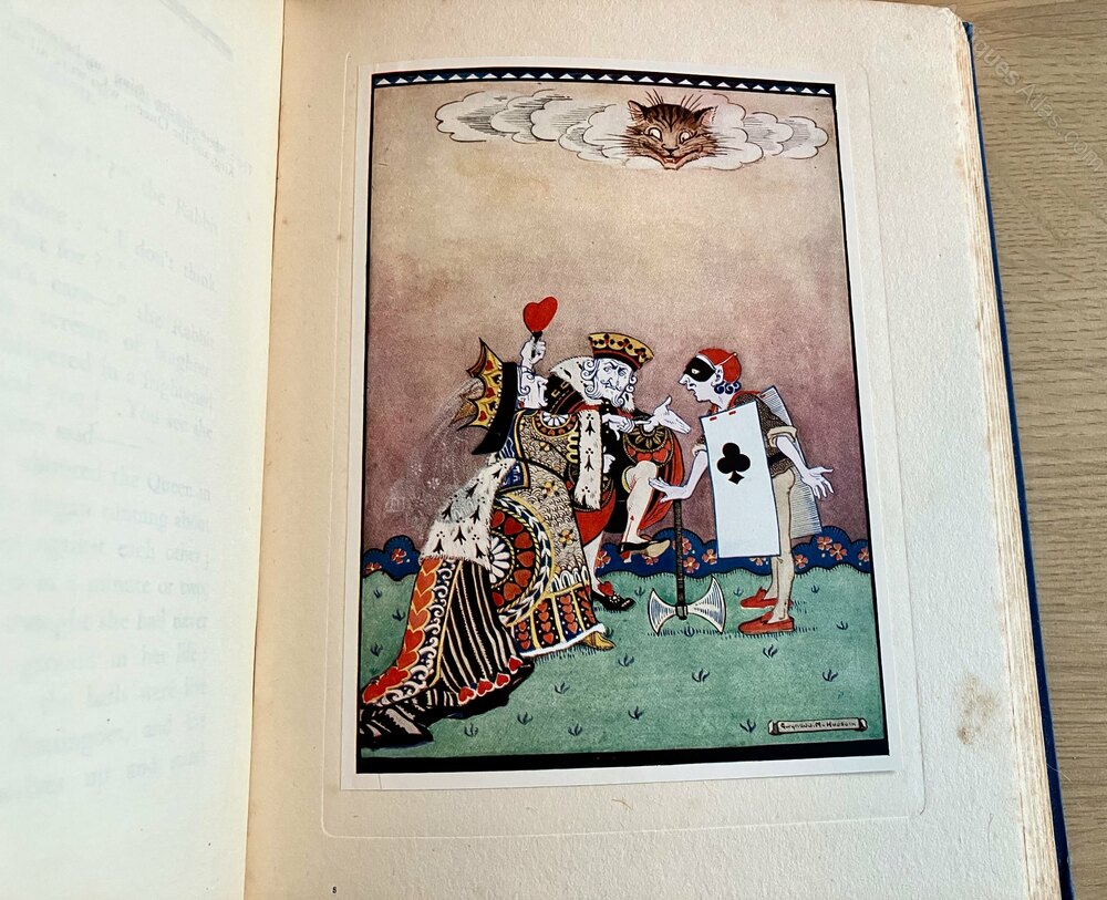 Antiques Atlas - 1928 Alice's Adventures Wonderland Gwynedd Hudson ...