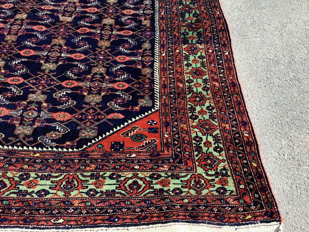 Antiques Atlas - Large Vintage Hamadan Carpet Hand Made C.1950 ...