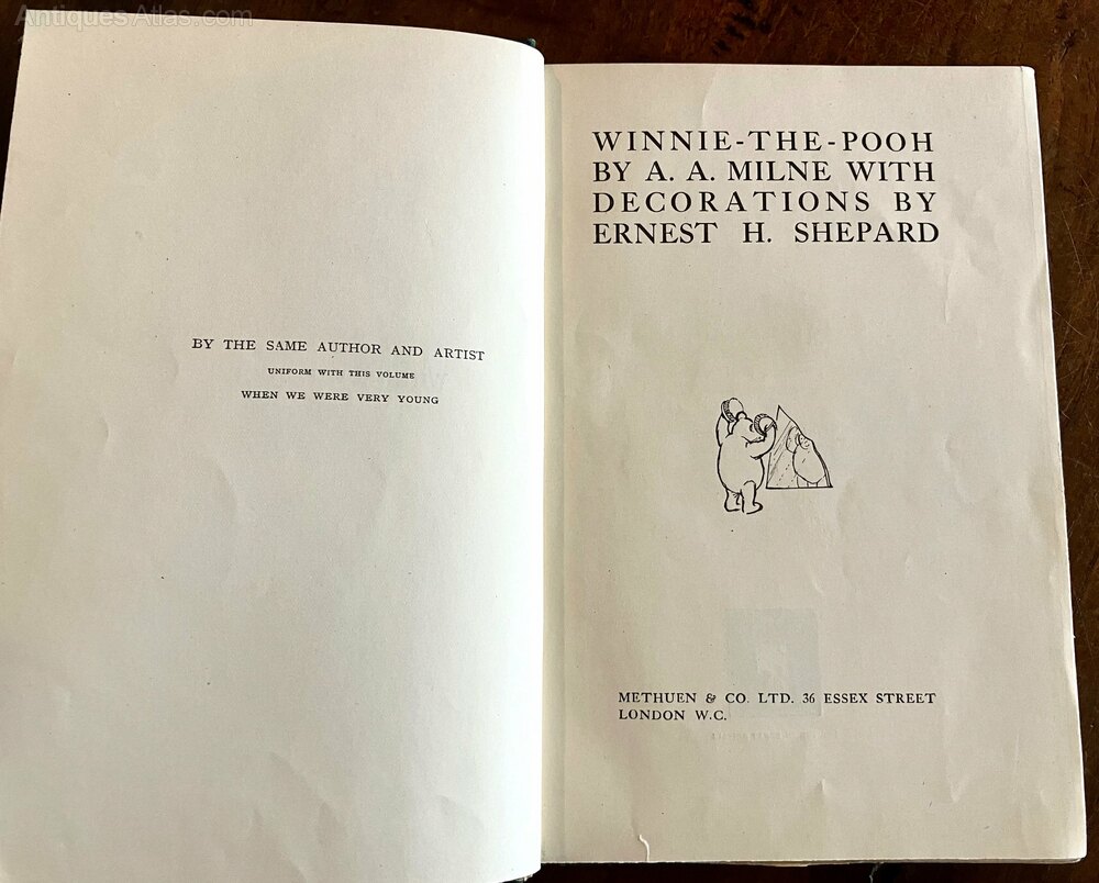 Antiques Atlas - Winnie The Pooh & House At Pooh Corner 1st Edition ...