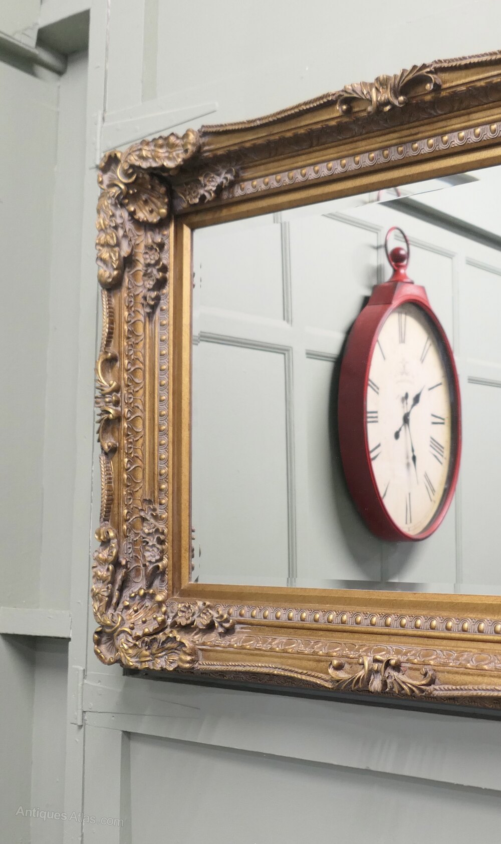 Antiques Atlas - A Very Large Retro Chic French Bistro Wall Clock ...