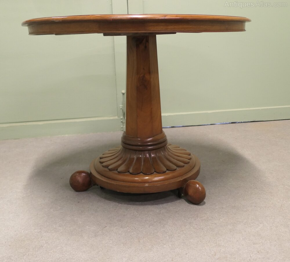 Cherrywood Tilt Top Centre Table as284a12447 / DG34 - Antiques Atlas