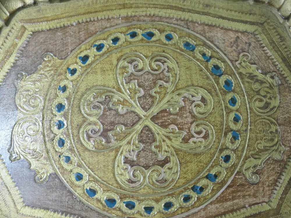 Antiques Atlas - Decorative Carved & Gold Painted Italian Sideboard ...