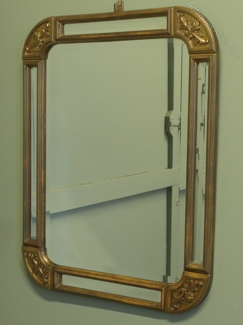 Antiques Atlas - French Art Deco Style Gilt Cushion Mirror as284a12861 ...