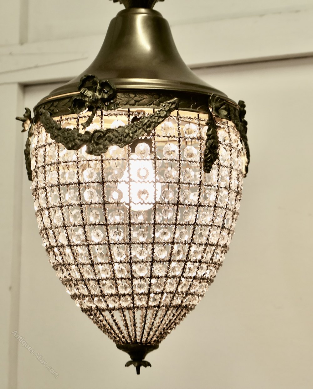 Antiques Atlas - Large French Rococo Style Teardrop Chandelier