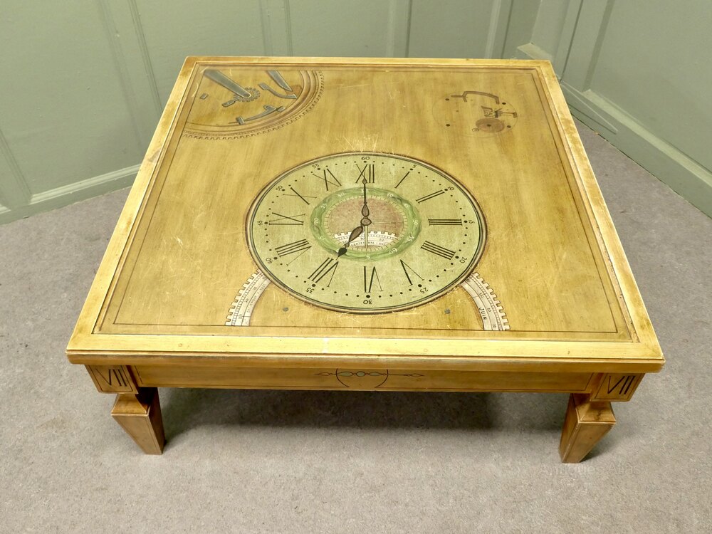 Quirky French 7 O’clock Style Coffee Table as284a12466 / DG54 ...