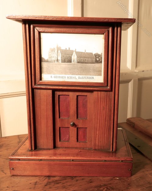 Antiques Atlas - Victorian School House Letter Box, Post Box.