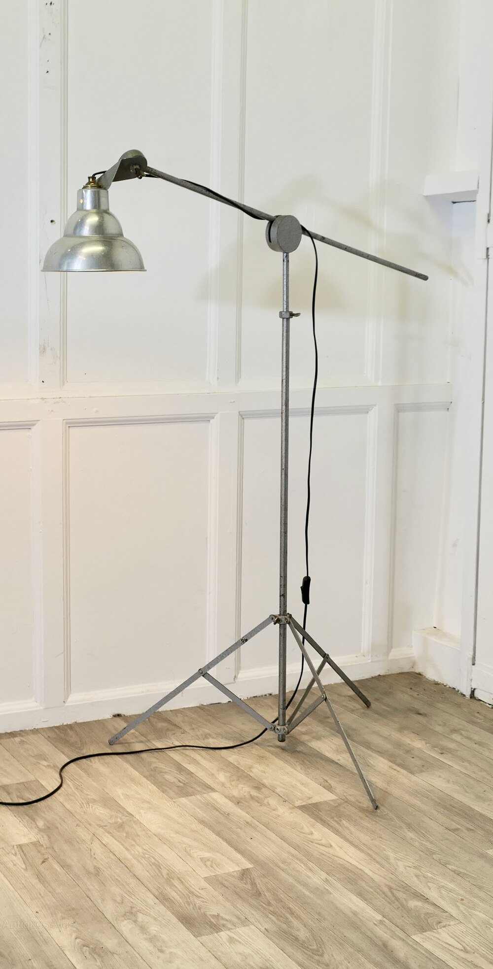 Antiques Atlas - Vintage Metal Telescopic Adjustable Floor Lamp ...