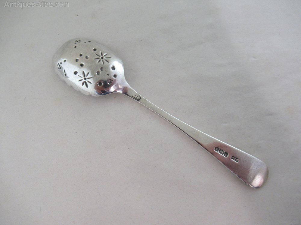 Antiques Atlas - Silver - Superb Pretty Jam Spoon - Sheffield 1903