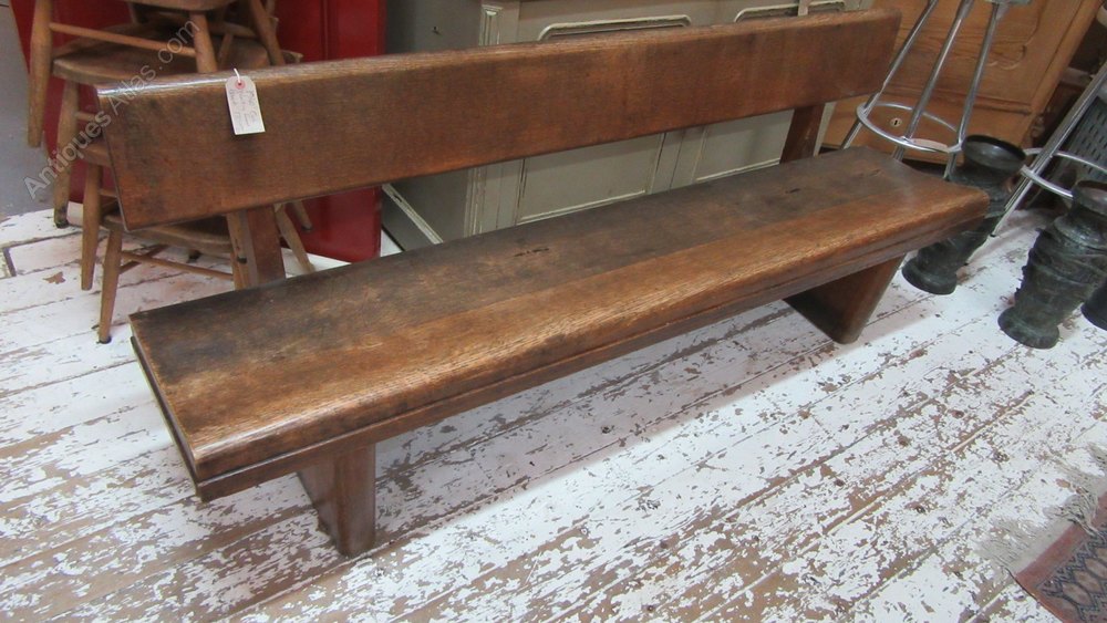 Antique Oak Bench / Seat - Antiques Atlas