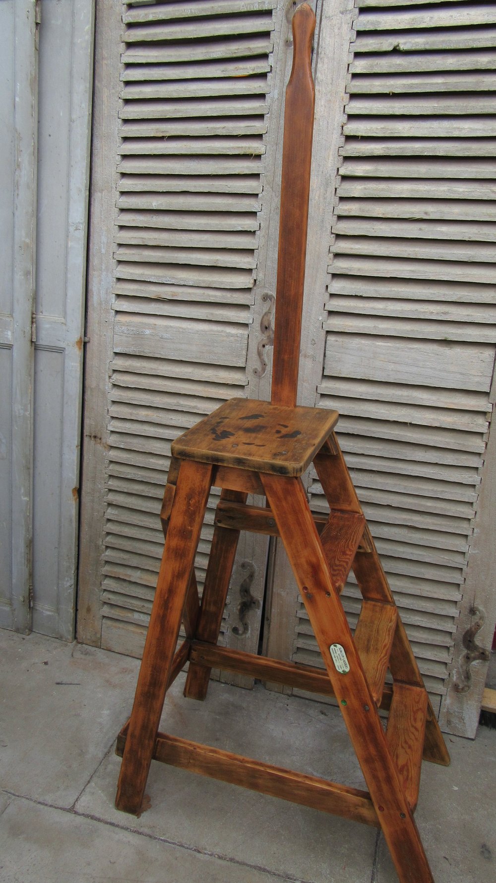 Set Of Vintage Slingsby Pine Library Steps - Antiques Atlas