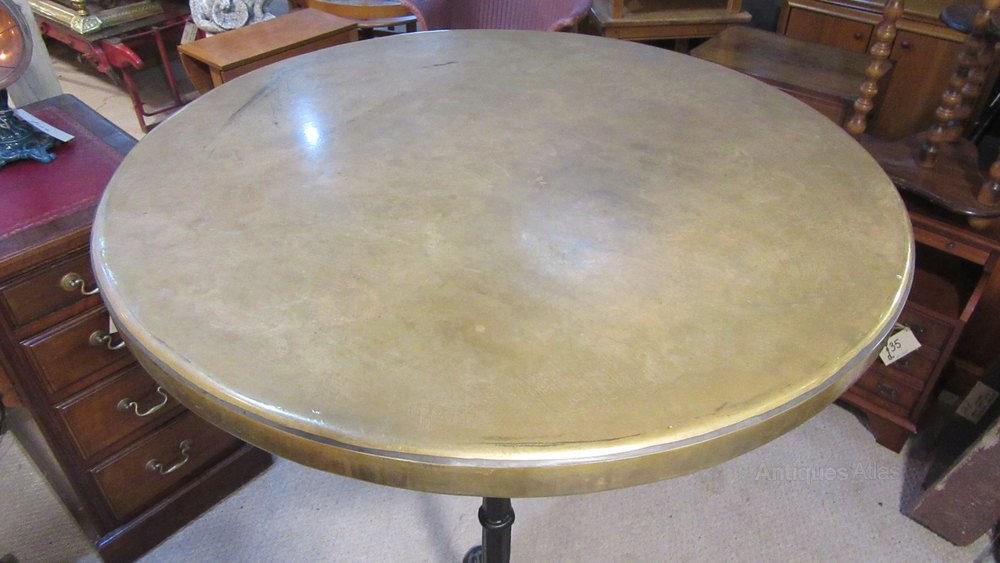 Antiques Atlas - Vintage Cast Iron High Bar Poseur Table as126a4385 / 4632